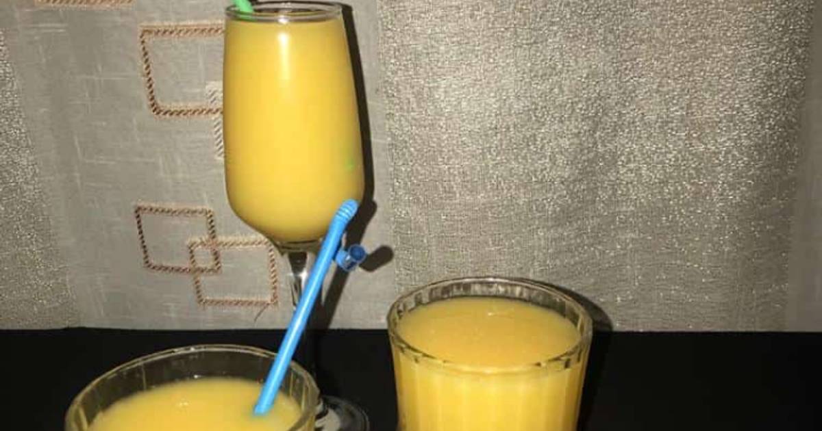 Mango/ Boaba Juice Recipe by Asma'u Sulee - Cookpad
