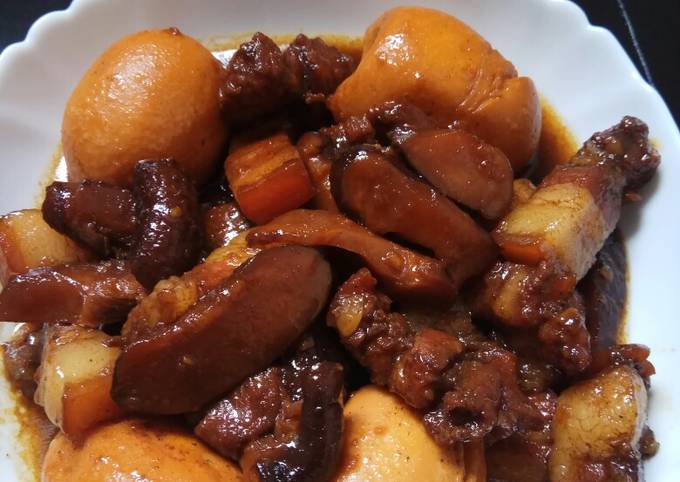 Resep Hong bak/babi kecap oleh Sally - Cookpad
