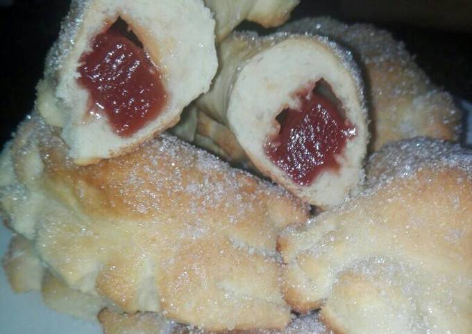 Mini roscas de membrillo Receta de Estefani Piriz- Cookpad