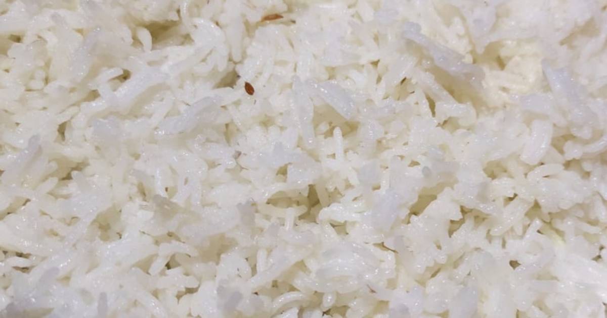Plain rice Recipe by Reetu marothia - Cookpad
