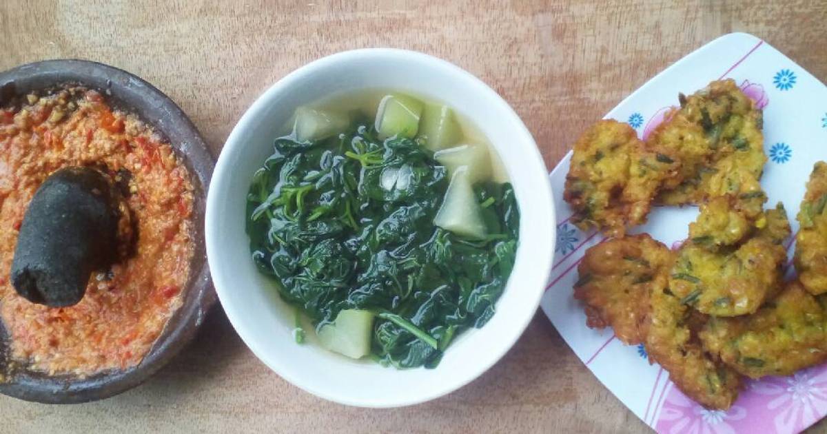 Resep Sayur bening bayam manisa oleh Mrs.santy Nurul - Cookpad