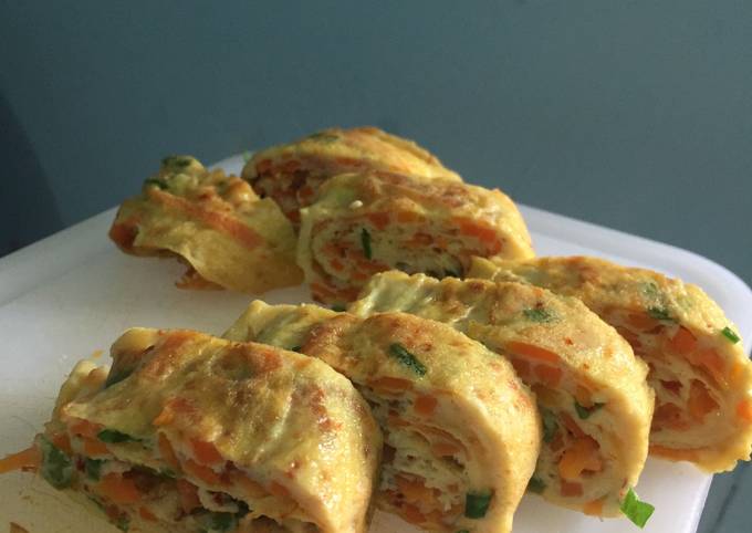 Resep Telur Gulung Korea ala anak kost oleh Yasmin Dita - Cookpad