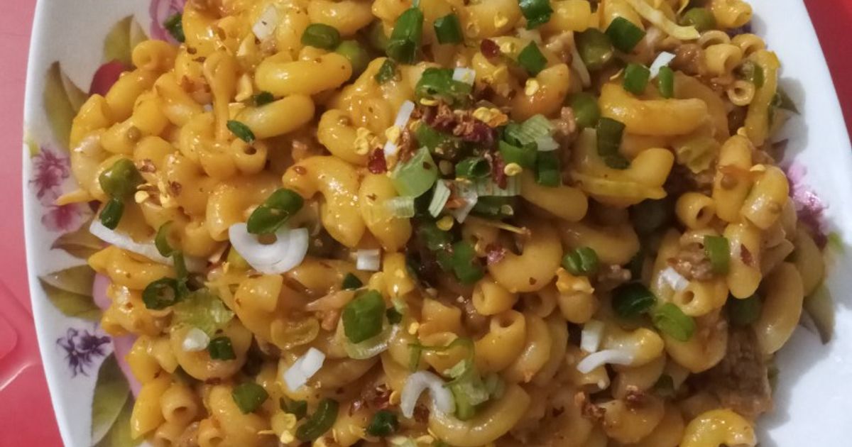 Ground Beef Macaroni Recipe by Mahnoor Malik - Cookpad