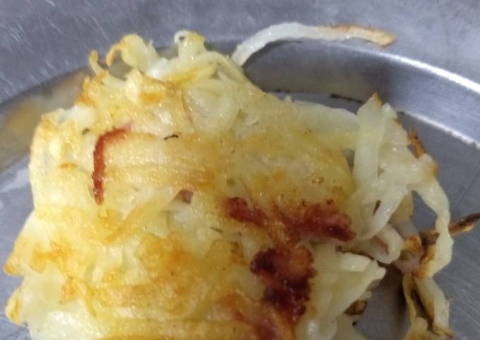 Papas rosti Receta de mariela- Cookpad