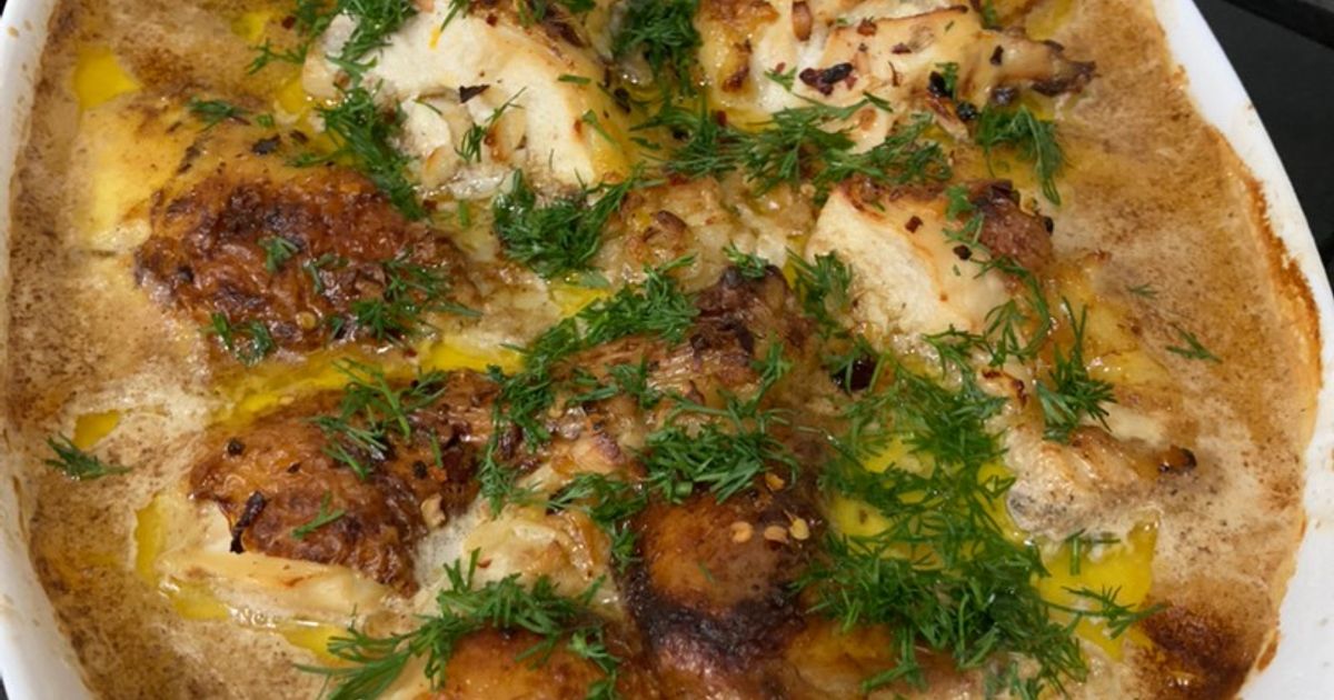 Shqmeruli Georgian Chicken With Garlic 🧄 Recipe by Shalva Avanashvili ...