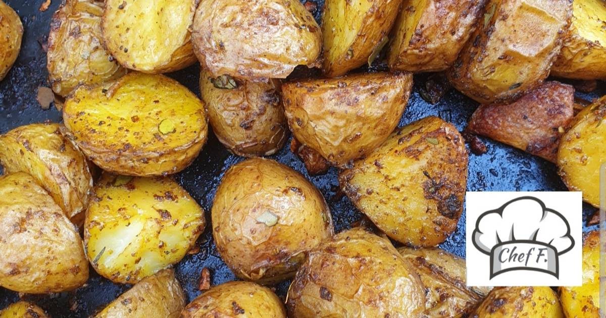 Roasted potatoes Recipe by Chef. F - Cookpad
