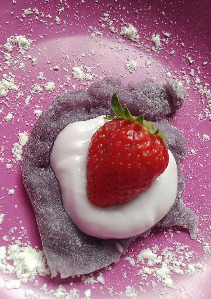 Resep Mochi 3 bahan home made oleh zeaayondya - Cookpad