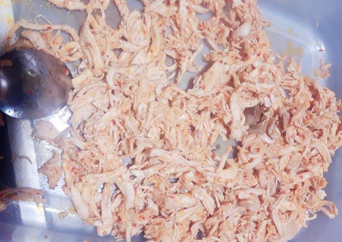 Resep 78. Plecing ayam / ayam suwir oleh Novia's Kitchen - Cookpad