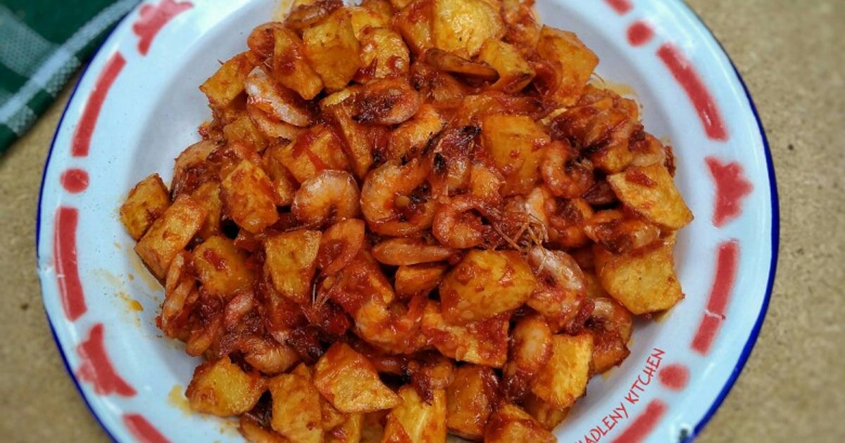 Resep Sambal Instan Udang Kentang oleh Hadleny Kitchen - Cookpad
