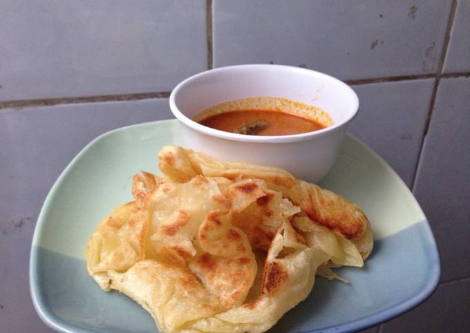 Resep Canai with curry oleh deasy permatasari - Cookpad