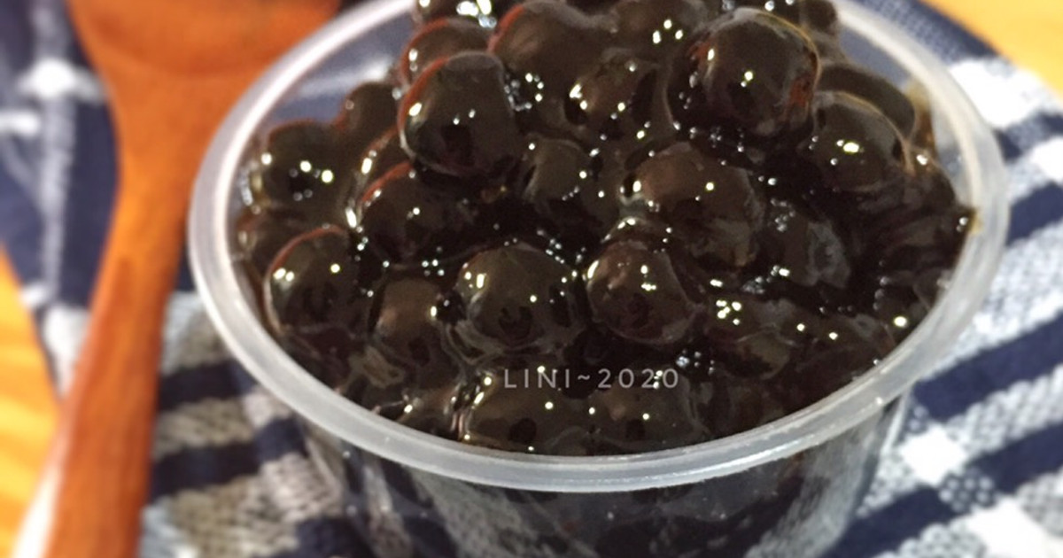 Resep Brown Sugar Boba Boba Homemade Resep Boba Kekinian oleh lini ...