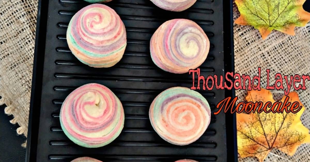 Resep Thousand Layer Mooncake oleh Dapur Esmo - Cookpad