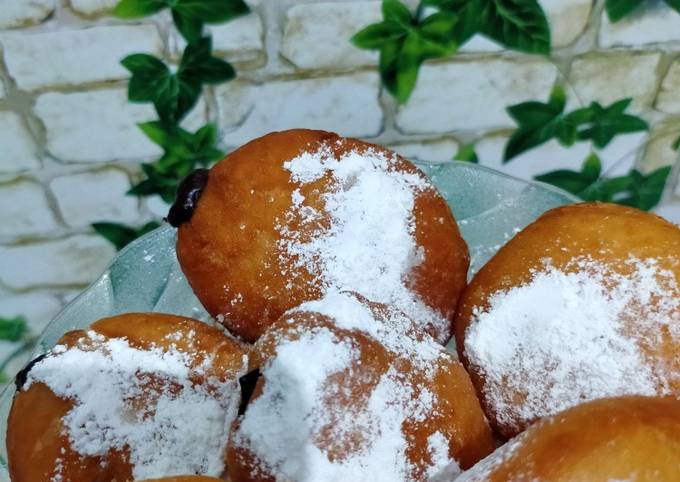 Resep Bambolini ala² dengan Selai Coklat Homemade🥯🥯 oleh Henny Purple ...