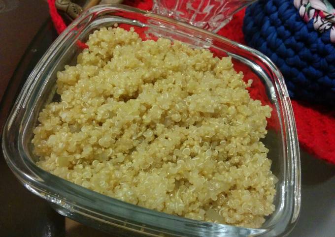 Quinoa cozida Receita por Cecilia Pavan - Cookpad