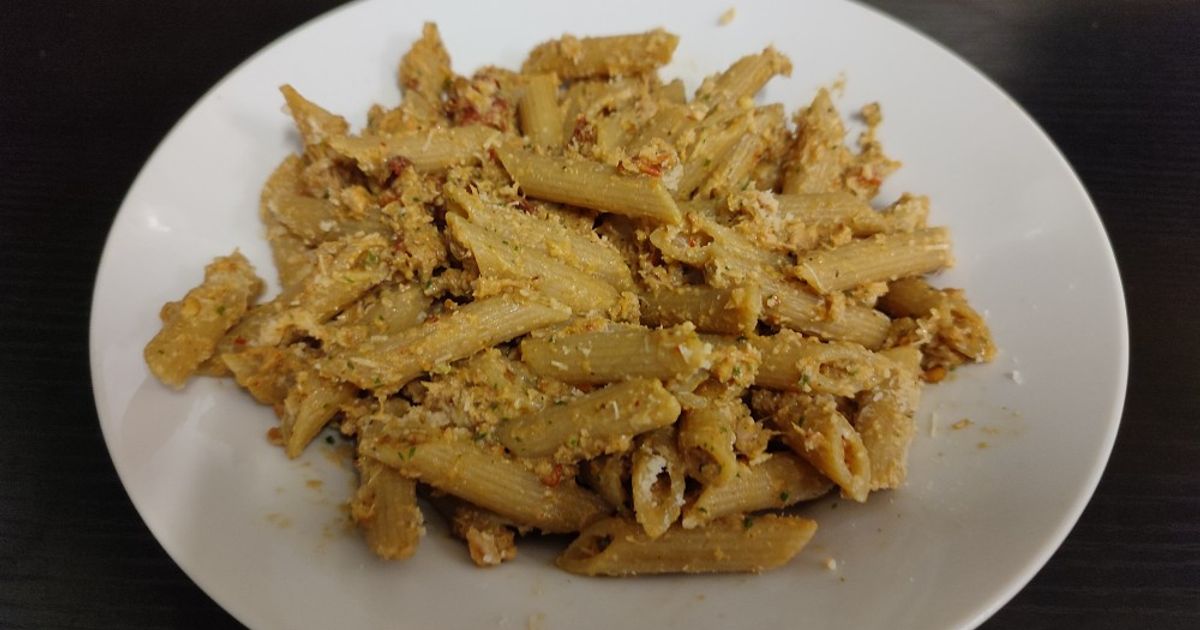 Pasta Al Chipotle Y Cilantro Con Atún Receta de José David González ...