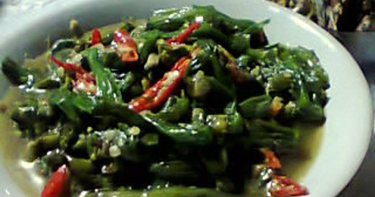 57 resep tumis genjer pedas bunga genjer enak dan mudah - Cookpad