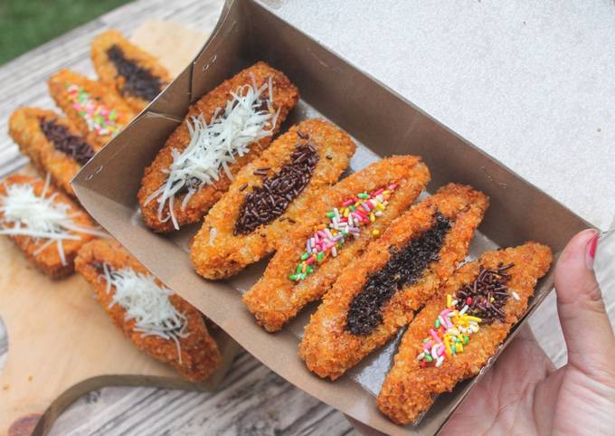 Resep Pisang Goreng Crispy Pisah Belah Sandwich oleh Easy Cooking Mom ...