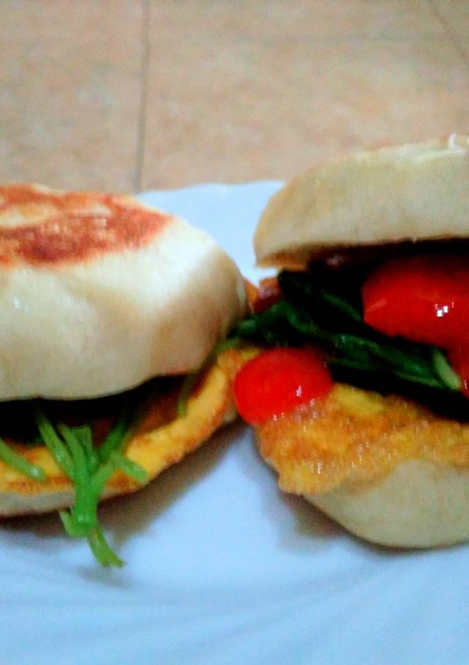 Resep Burger Homemade (mudah dan sehat) oleh Vinda Fauzuna - Cookpad