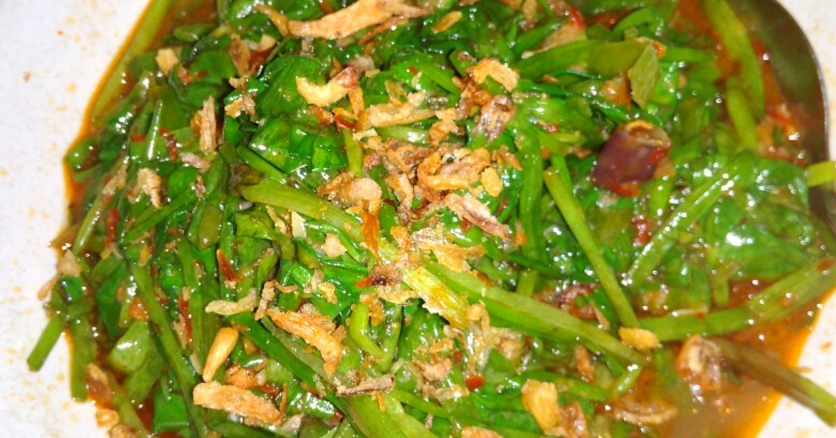Resep oseng eceng pedas rumahan enak dan mudah - Cookpad