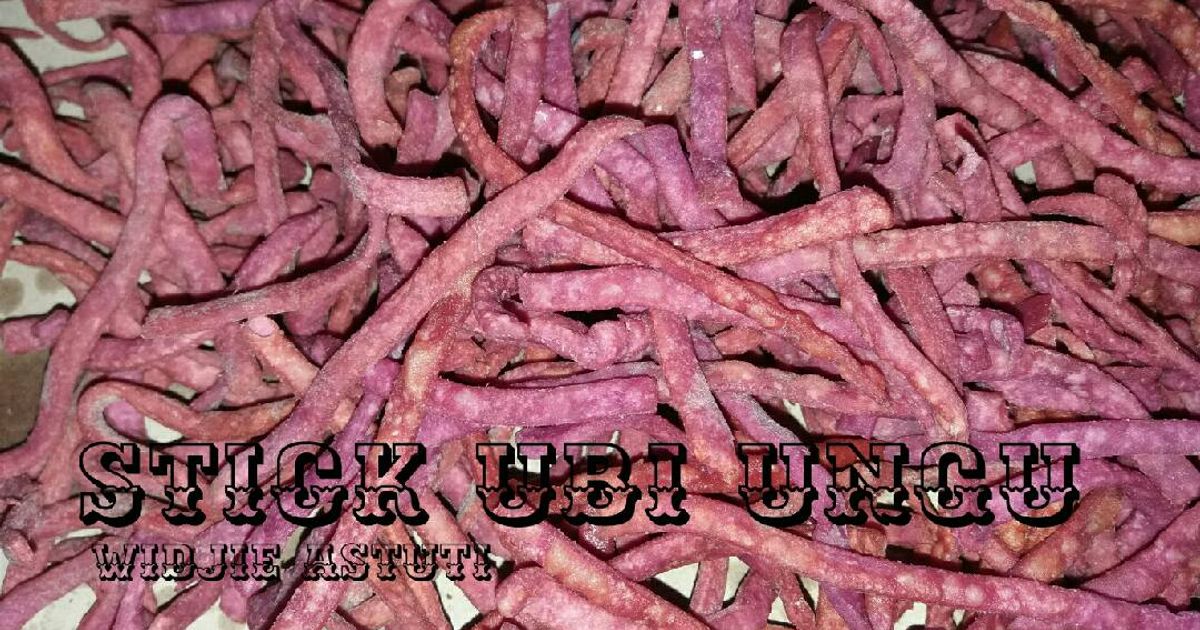 Resep Stick Ubi Ungu oleh Widjie Astuti - Cookpad