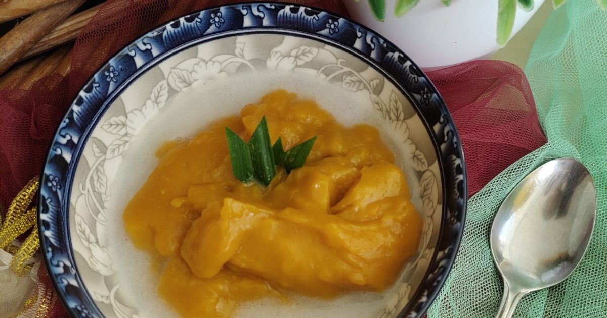 Resep Bubur Sumsum Labu Kuning oleh lina NH - Cookpad