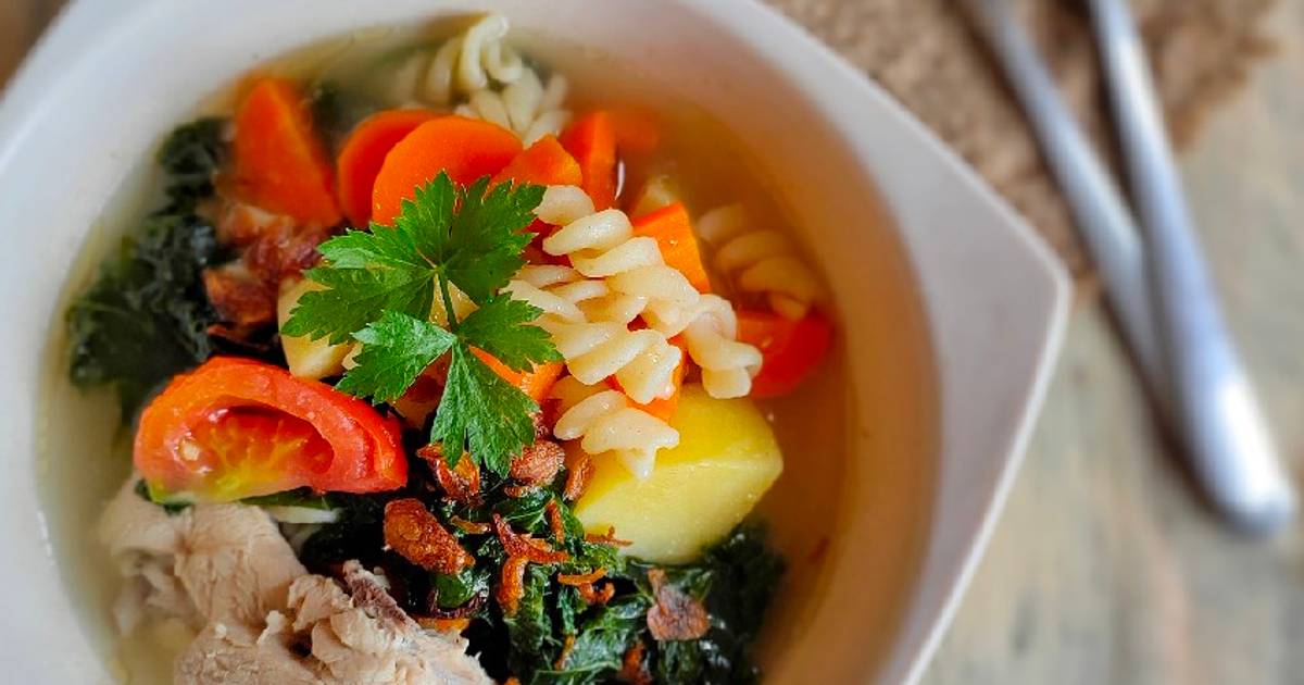 39 resep sup kale enak dan mudah - Cookpad