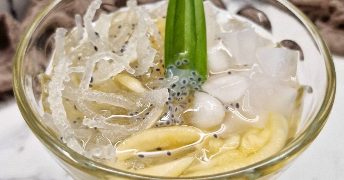 Resep Es Blewah Rumput Laut oleh Idha Midayanthi - Cookpad