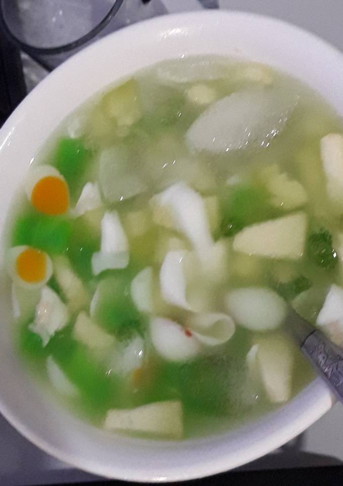 Resep Es Kelapa Murni Rasa Melon oleh Dhenov's Kitchen - Cookpad