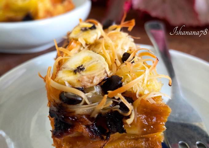 Resep Puding panggang pinggiran roti dan pisang oleh Ima Fatmawati ...