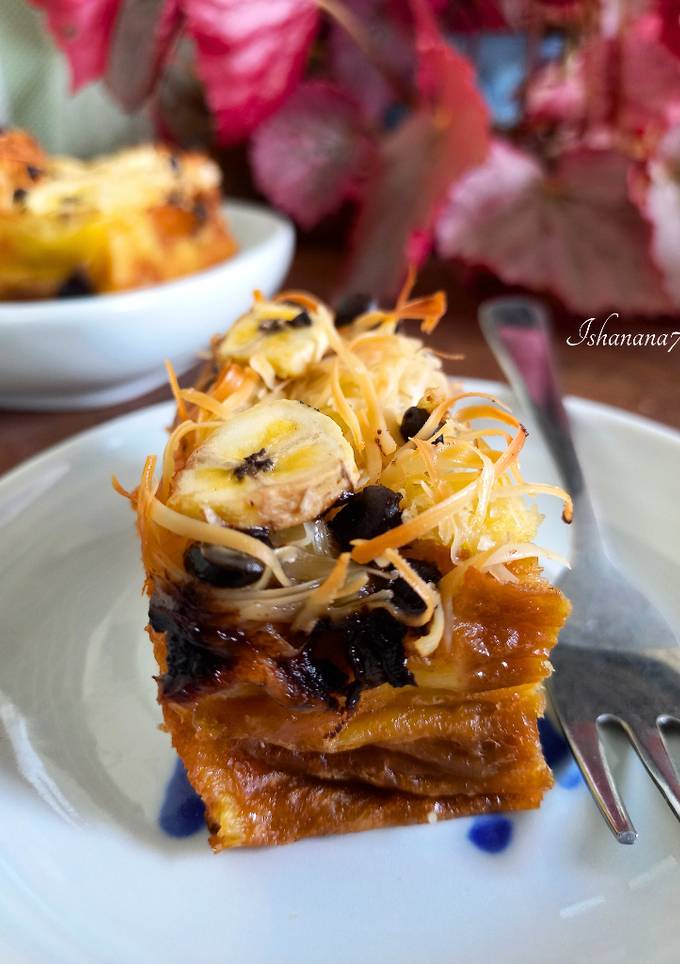 Resep Puding panggang pinggiran roti dan pisang oleh Ima Fatmawati ...