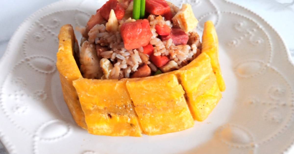 Chaufa amazónico 🇵🇪 Receta de Doris Jaime- Cookpad