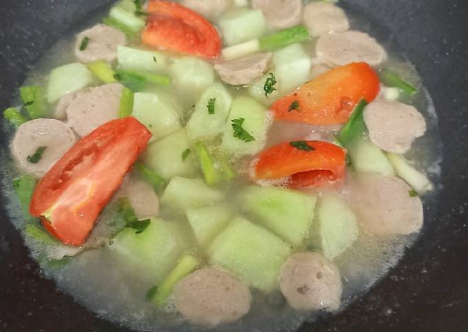 Resep Sayur Labu Siam Bakso oleh @schoene_lia - Cookpad