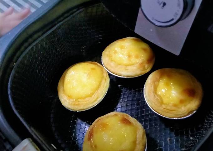 สูตร ทาร์ตไข่ด้วยหม้อทอดไร้น้ำมัน Air Fryer โดย Janjirajelly Cookpad