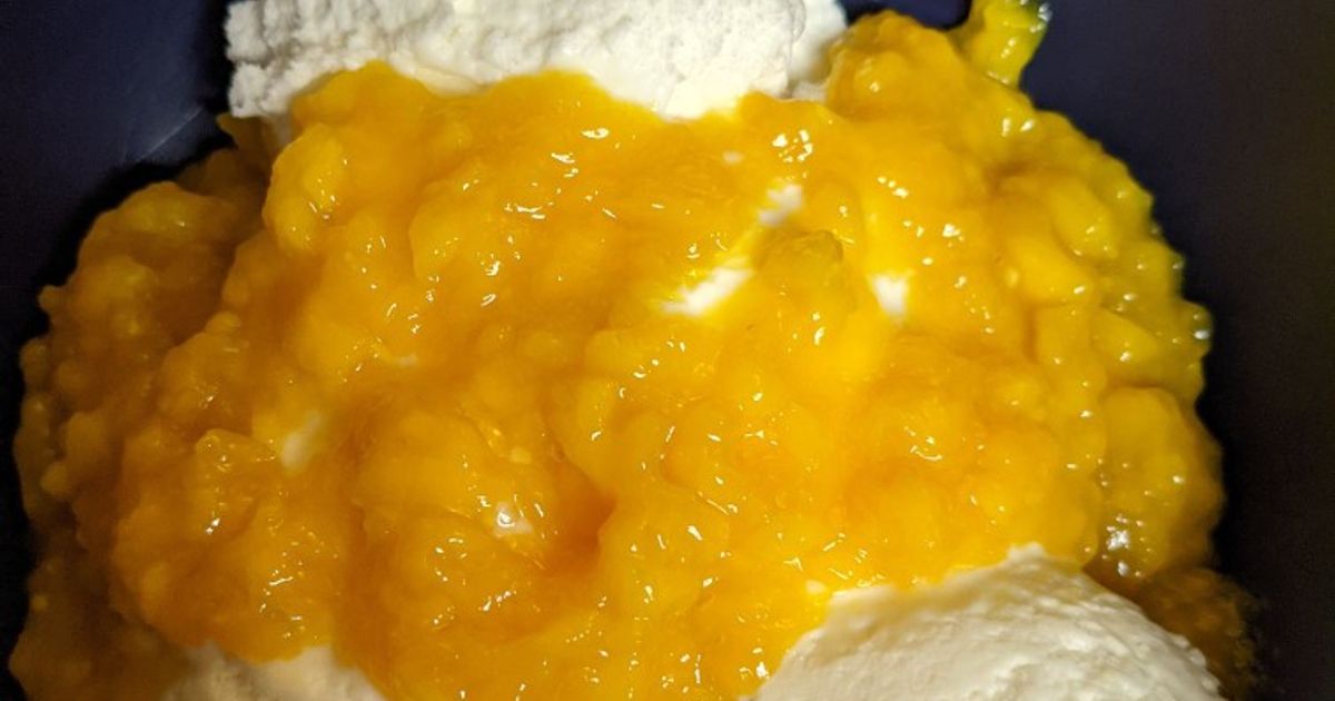 Mango Ice Cream Topper Recipe By Austin Mclean