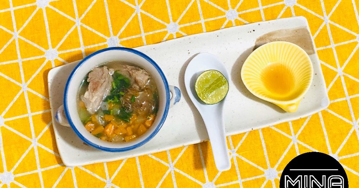 Cách Làm Món Nui Sao Rau Củ Sườn Heo ăn Dặm của MiNa - Cookpad