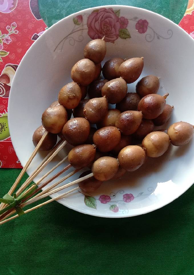 Resep 162. Sate Baceman Telur Puyuh oleh Mita Kurniawan - Cookpad