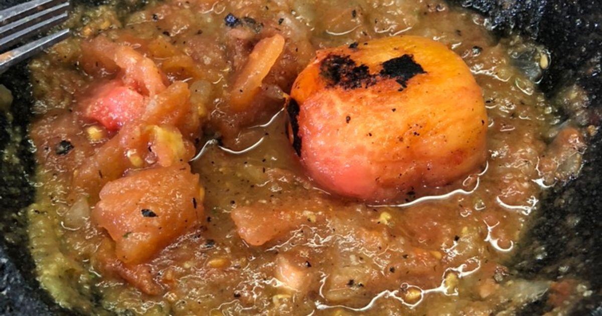Salsa Martajada Con Habanero Deshidratado A La Sonorense Receta de ...