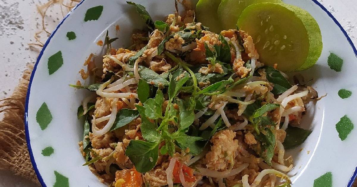 Resep Pecak Tempe Tauge oleh Saomi Mayhai - Cookpad