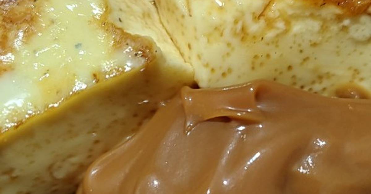 Flan casero sencillo con dulce de leche Receta de Sonia Gladys- Cookpad