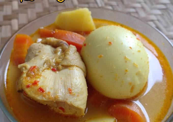 Resep Kari Ayam Telur Kentang Wortel oleh 🌷Yulie Yuda Gunawan🌷 - Cookpad