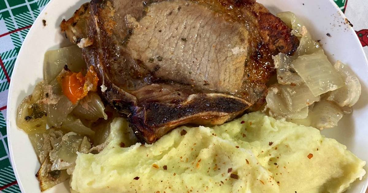 Cómo adobar chuletas de cerdo - 99 recetas caseras- Cookpad