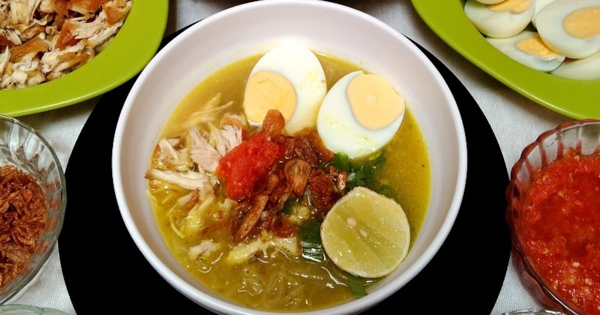 Resep Soto Ayam Special Kuah Bening oleh Tini Datu - Cookpad