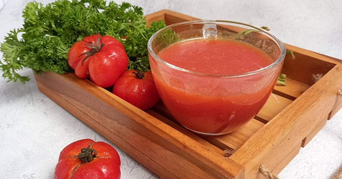 Resep Saos Tomat Homemade (bebas 4P) oleh Erlina - Cookpad