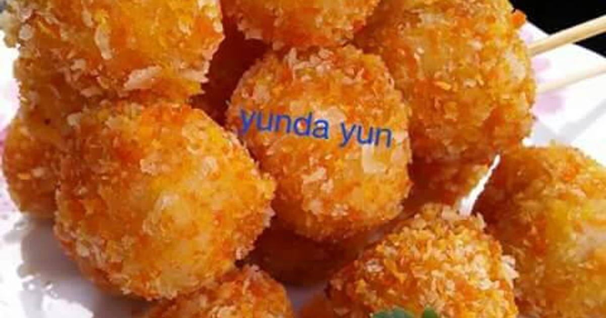 Resep bakso crispy tepung panir rumahan enak dan mudah - Cookpad