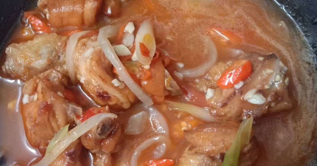 Resep Ayam saos padang pedas oleh Andita Rachmadyanti - Cookpad