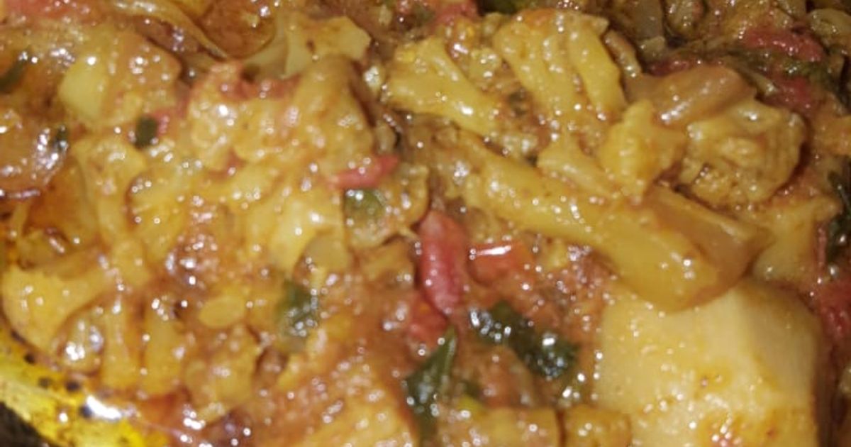 Allu And Ghobi Bhujiya Recipe by fatima noor - Cookpad