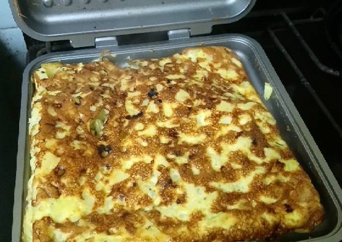 Tortilla en la FLIP Receta de Betiana - Cookpad