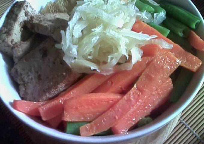 Fideos al miso con verduras y tofu Receta de Rochiito Takemoto- Cookpad