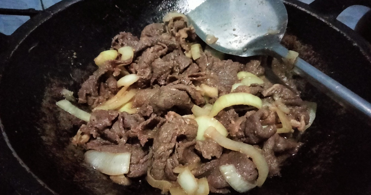 Resep Slice Beef Teriyaki Praktis oleh rahayudj - Cookpad