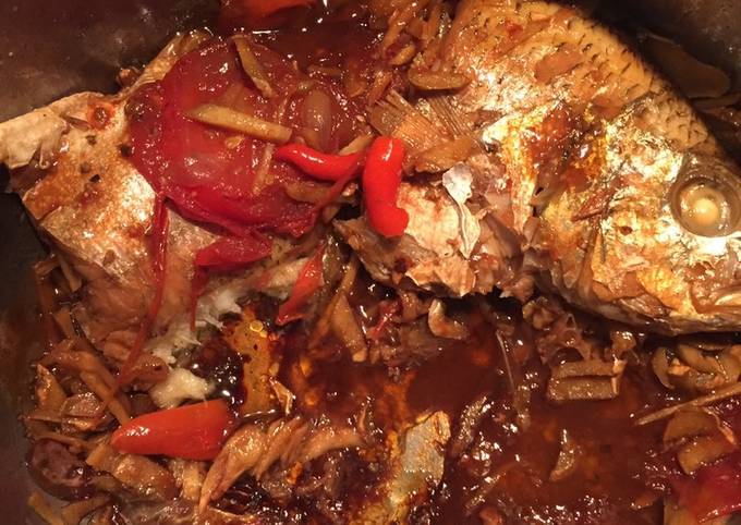 Cách Làm Món Cá tráp vàng kho gừng của Kim Bùi - Cookpad
